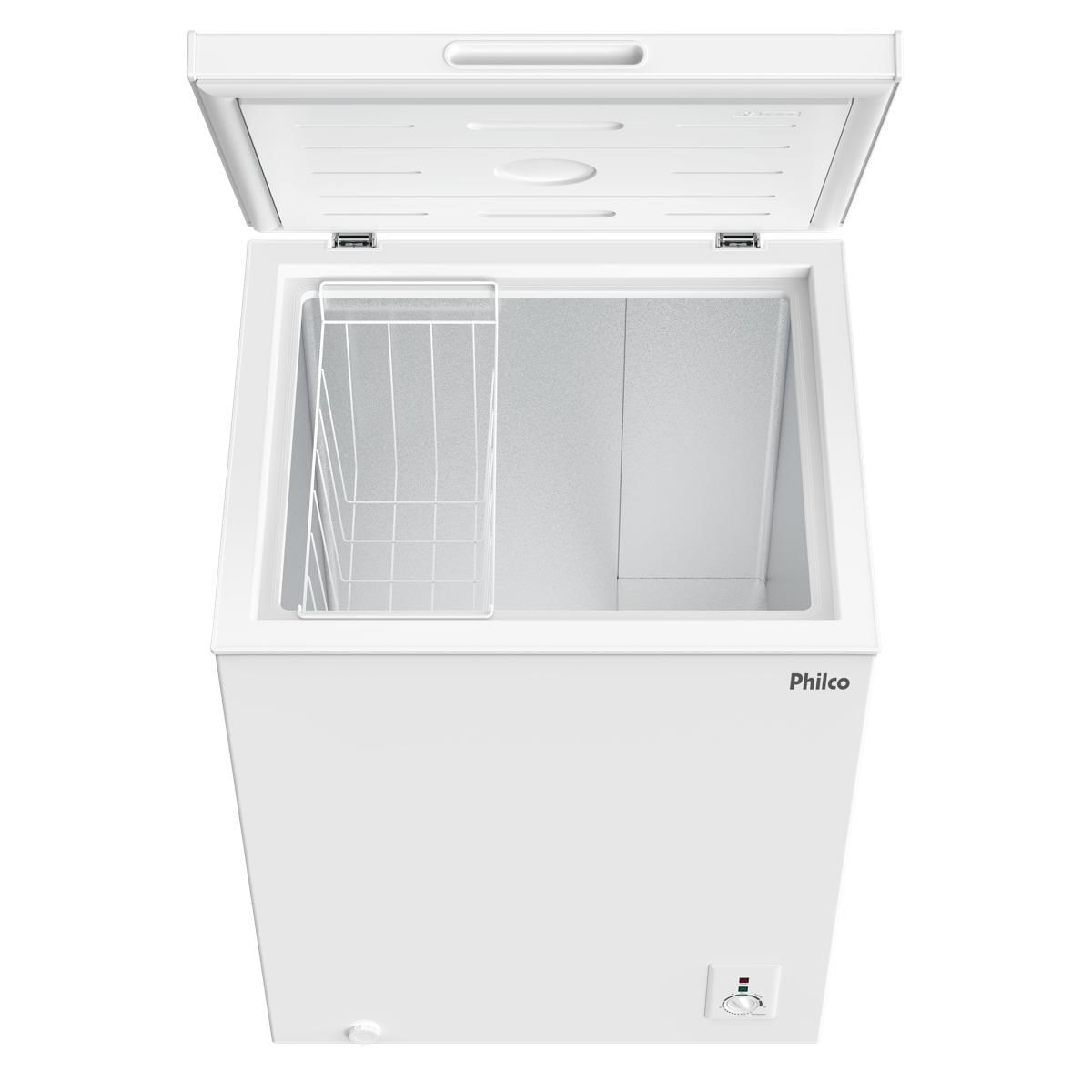Freezer Philco 143 Litros 1 Tampa PFH160B Refrigerador - Branco