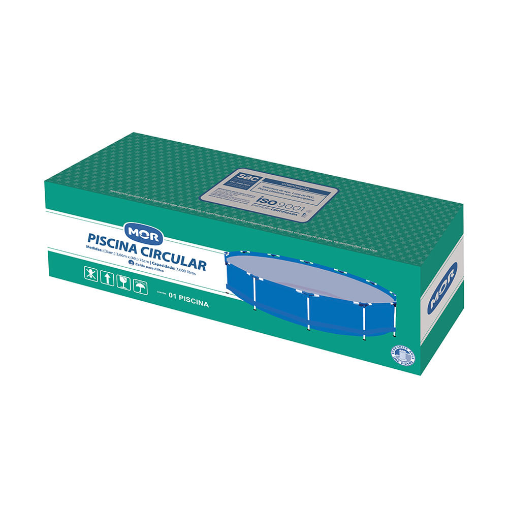 Piscina Mor Circular 7000 litros