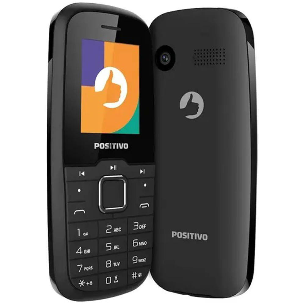 Celular P26 Positivo 4G Barrinha - Preto